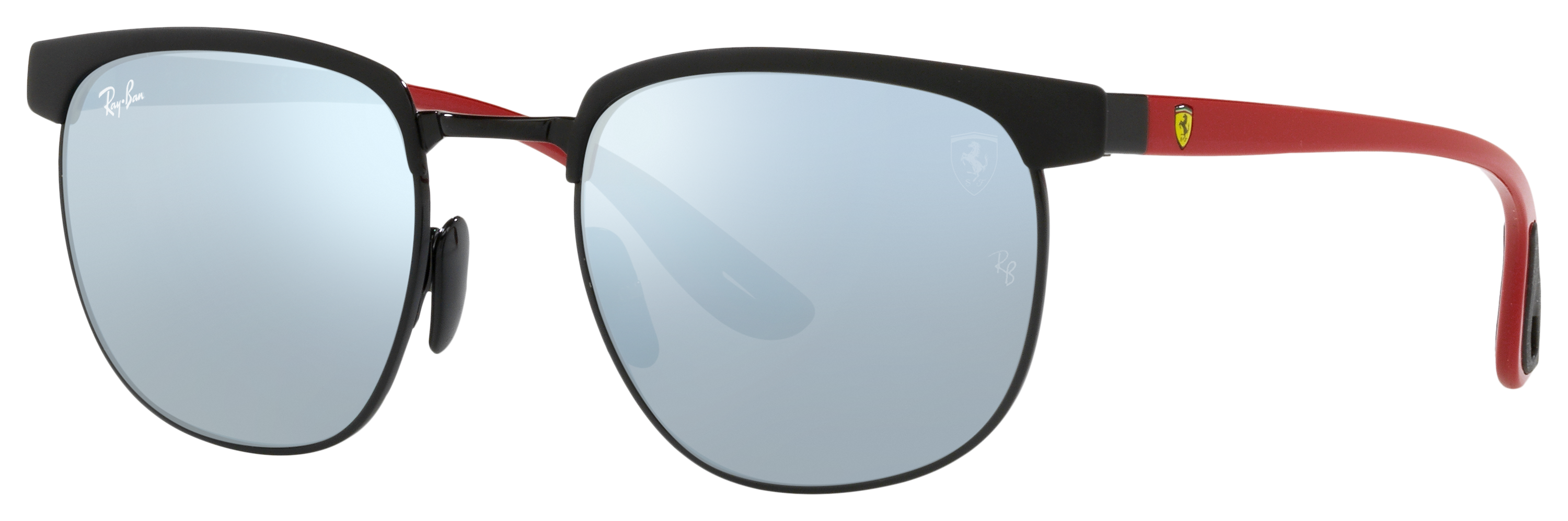 Ray-Ban RB3698M Scuderia Ferrari Collection Mirror Glass Sunglasses ...